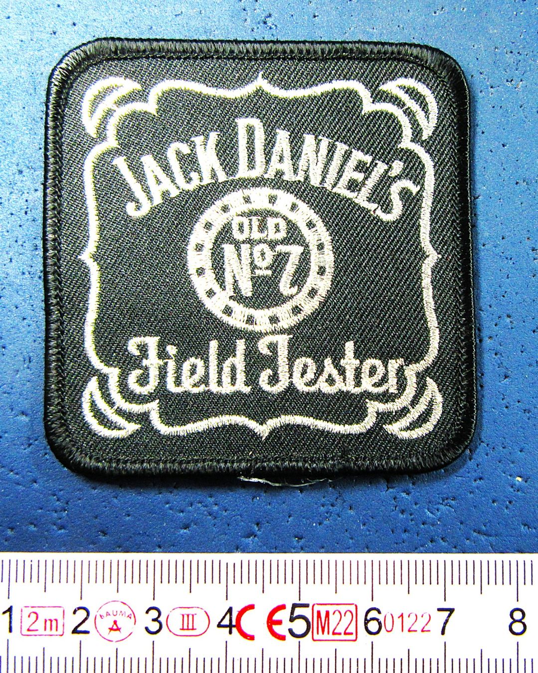 JACK DANIELS OLD NO.7 FIELD TESTER LOGO AUFNÄHER MIT LEIM7cm (Gebraucht ...