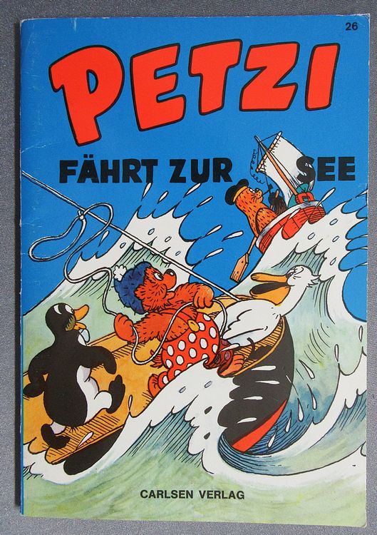 Petzi fährt zur See - Nr. 26 - Bildergeschichte (Gebraucht) in ...