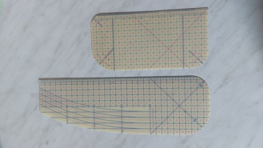 Hitzebeständiges Bügellineal Set, Saumlineal Saum Bügelhilfe (Neu und ...