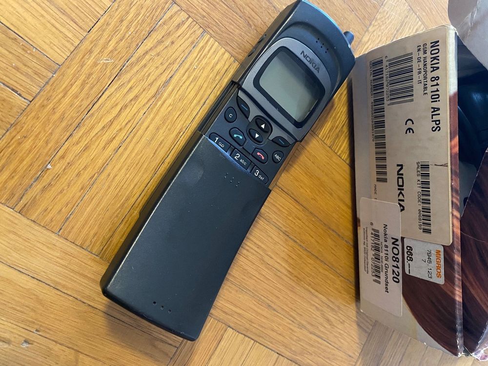 Nokia 8110i Von 1998 Jahren berühmte Banana | Kaufen auf Ricardo
