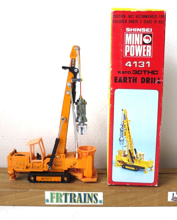 SHINSEI MINI POWER 4131KATO 30THC EARTH DRILL OVP (Neu und ...