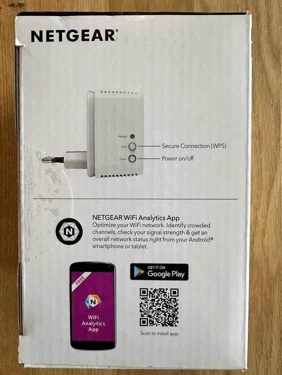 Netgear WiFi Range Extender EX6110-100PES (neu, ungeöffnet) (Neu und ...