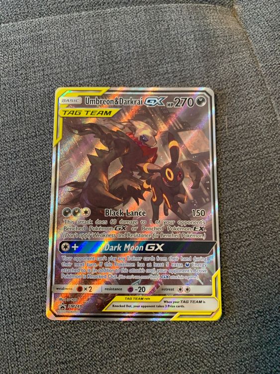 Umbreon & Darkrai tag team promo sm241 art alt | Kaufen auf Ricardo
