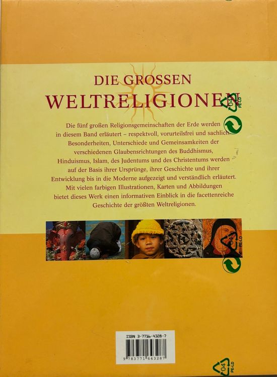 Die grossen Weltreligionen (Neu und originalverpackt) in Sarnen für CHF 19.5 – mit Lieferung auf ...
