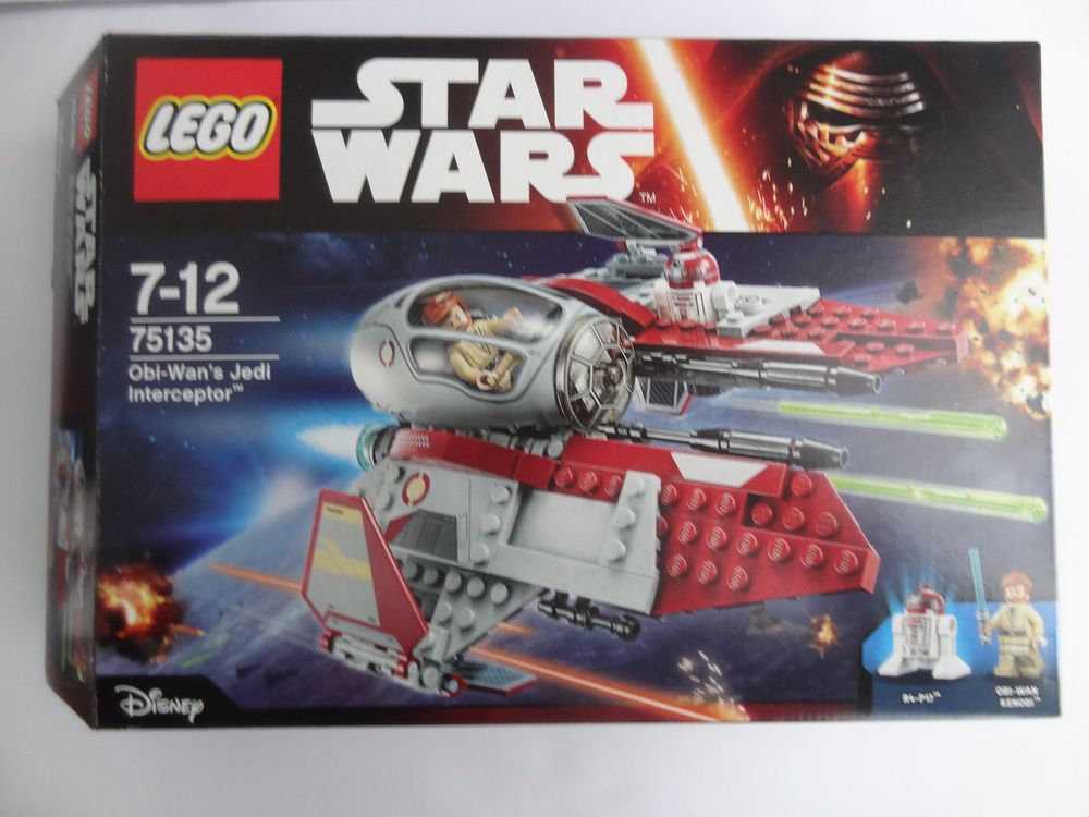 Lego Star Wars 75135 Obi-Wan’s Jedi Interceptor WIE NEU (Neu (gemäss ...
