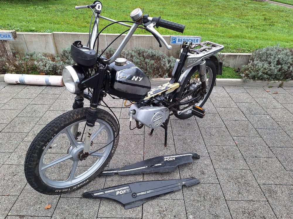 Mofa Sachs Pony 503 GTA Puch Ciau Tomos Caravell (Defekt) in Auw für ...