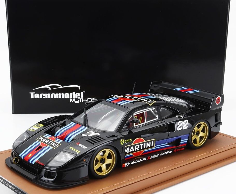 FERRARI F40 LM MARTINI RACING #22 RACING 1996 1/18 NEU ltd. (Neu und ...