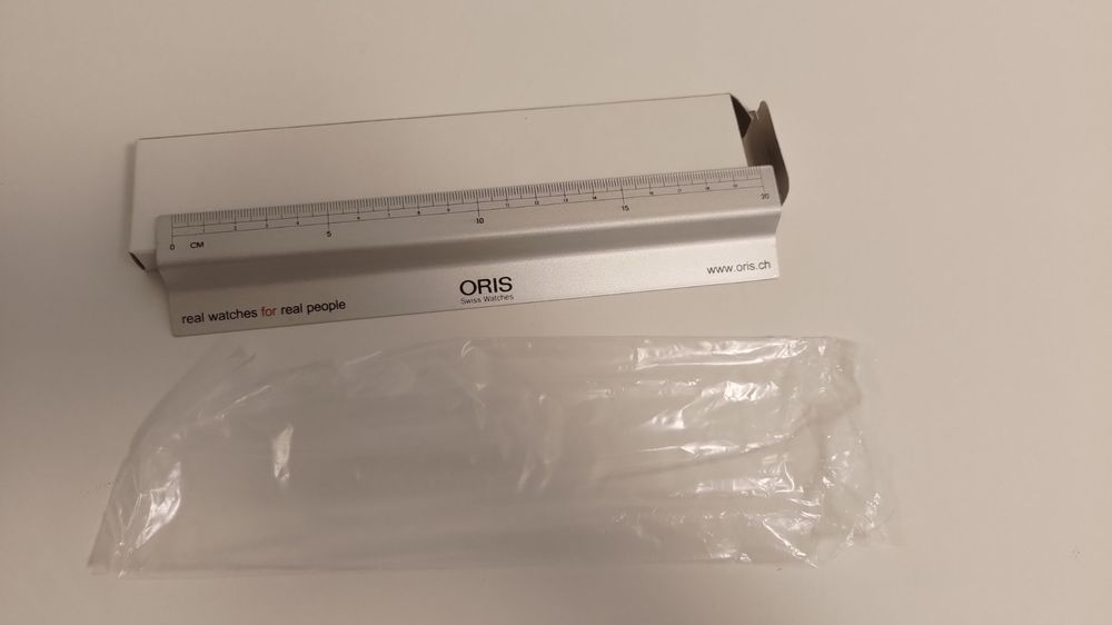 Oris Massstab / Lineal aus Metall *NEU* (Gebraucht) in Dörflingen für ...