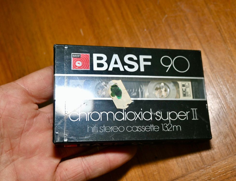 Neu & Versiegelt BASF CHROMDIOXID SUPER II 90 CRS II b) (Neu und originalverpackt) in ...