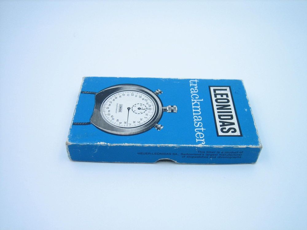 Stoppuhr Heuer-Leonidas trackmaster OVP. (Gebraucht) in Zürich für CHF 55 – mit Lieferung auf ...