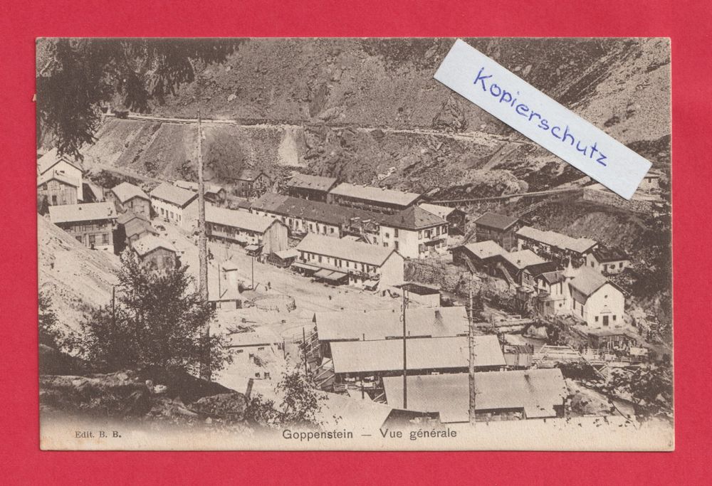 Goppenstein im Bau (VS) Gemeinde Ferden "Baustelle" (Gebraucht) in Zürich für CHF 45 – mit ...