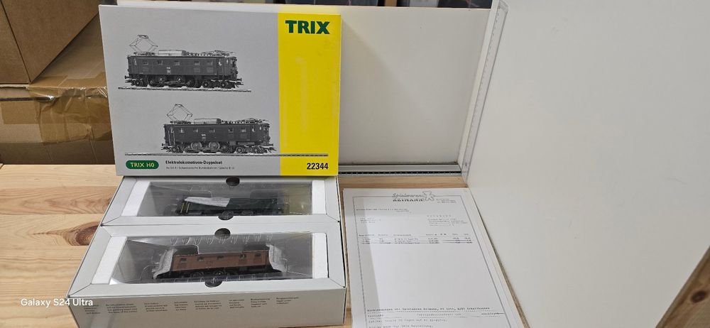 Trix H0 22344 Elektro-Lokomotiven Doppelset Ae 3/6 SBB | Kaufen auf Ricardo