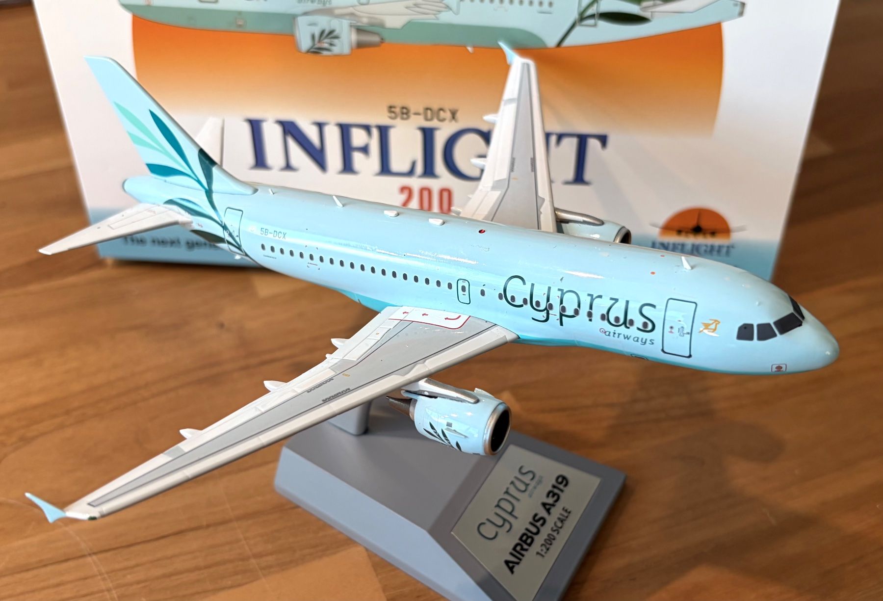 Airbus A319 Cyprus Airways 1/200 Metallmodell - Inflight 200 (Neu ...