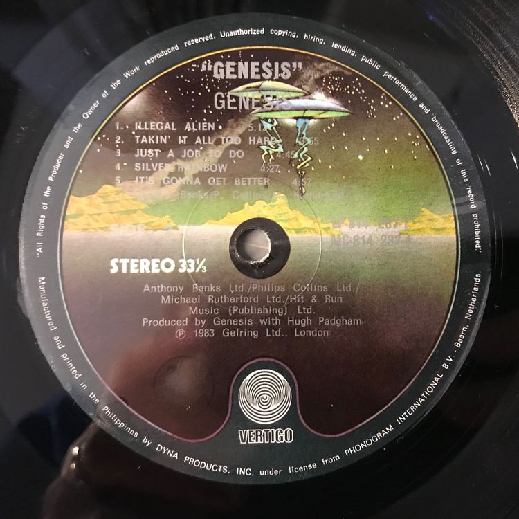 Genesis - Same (Rare Philippine Pressing) (Gebraucht) in Aesch BL für ...