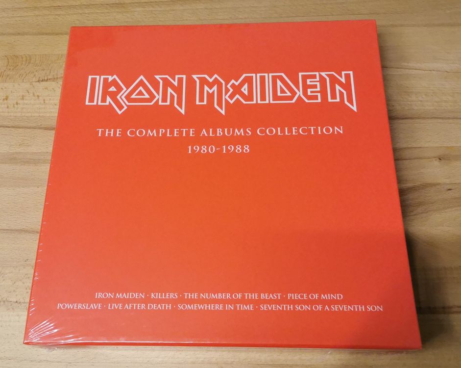 IRON MAIDEN: The complete albums collection Box mit 3 LP's | Kaufen auf ...