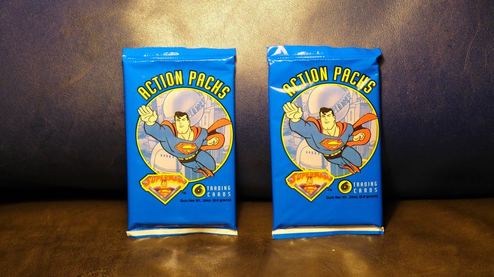 superman action packs - trading cards skybox 1996 | Acheter sur Ricardo