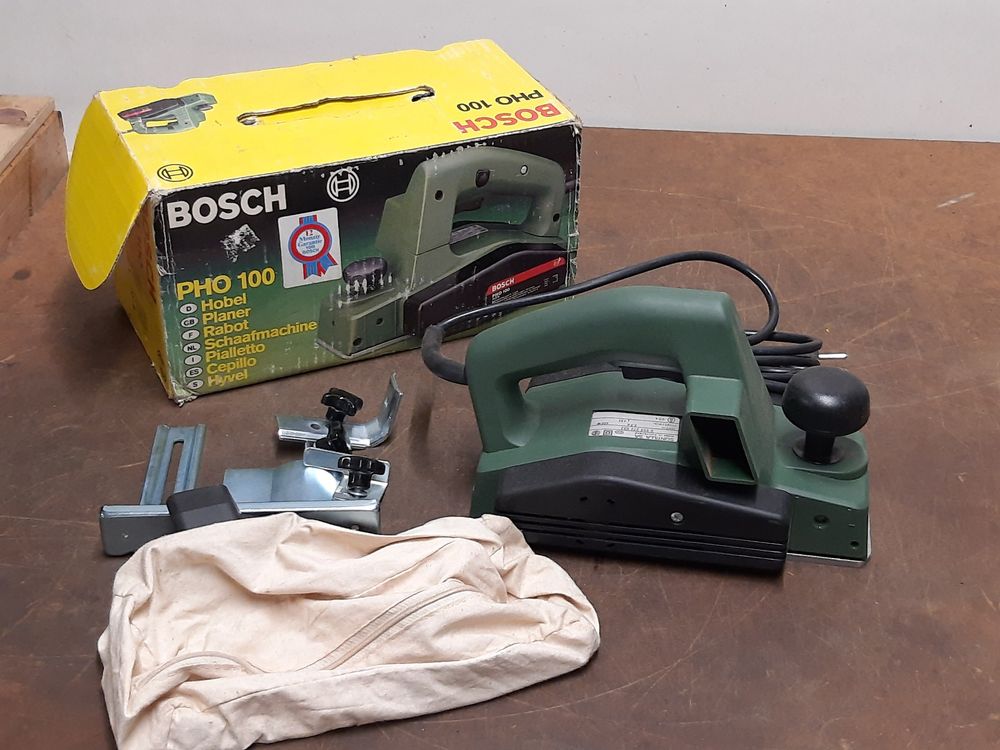 BOSCH PHO 100 Handhobelmaschine / Elektrohobel (Gebraucht) in ...