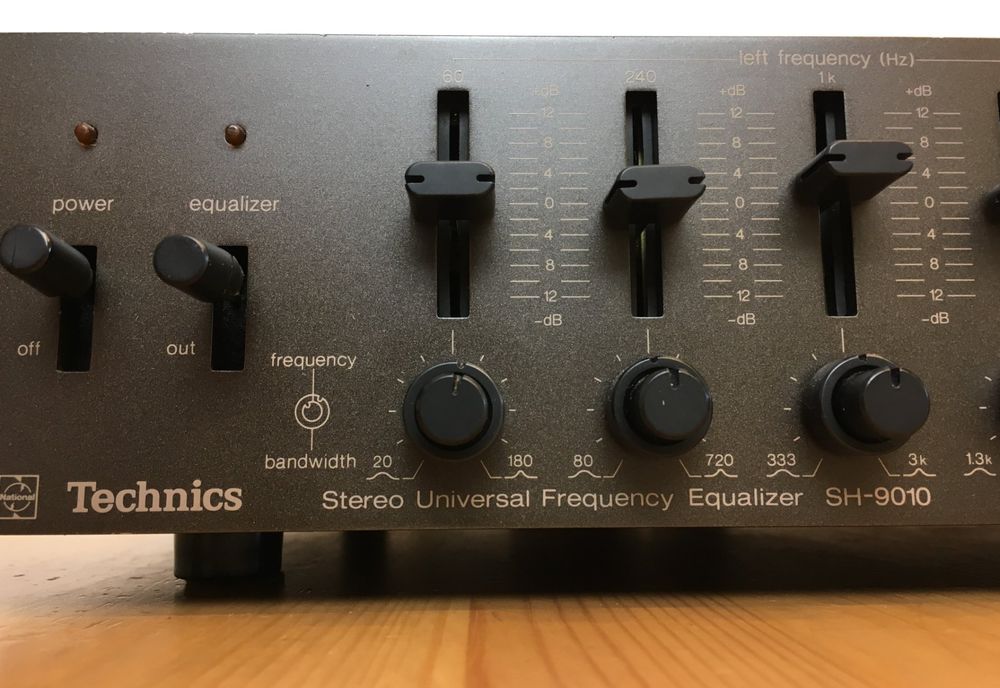 Technics SH-9010 Parametrischer Equalizer - Kult Serie! (Gebraucht) in ...
