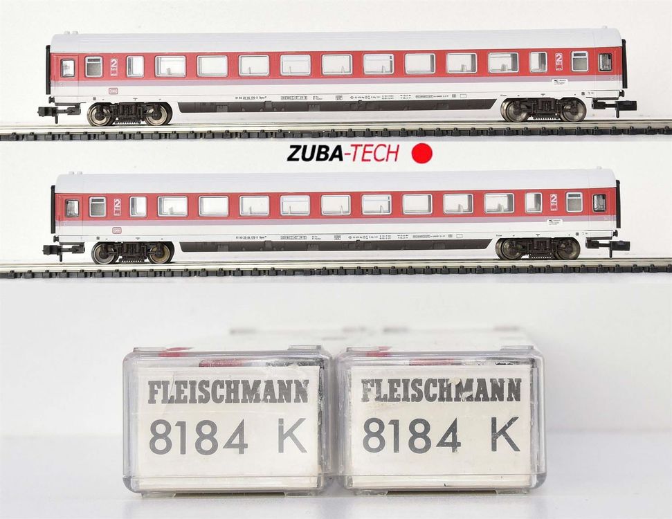 2x Fleischmann 8184K Personenwagen DB N | Kaufen auf Ricardo