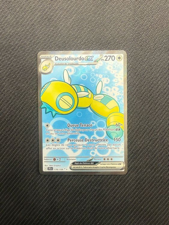 Carte Pokémon Deusolourdo Full Art - EV09 178/159 - FRANCAIS (Neuf ...