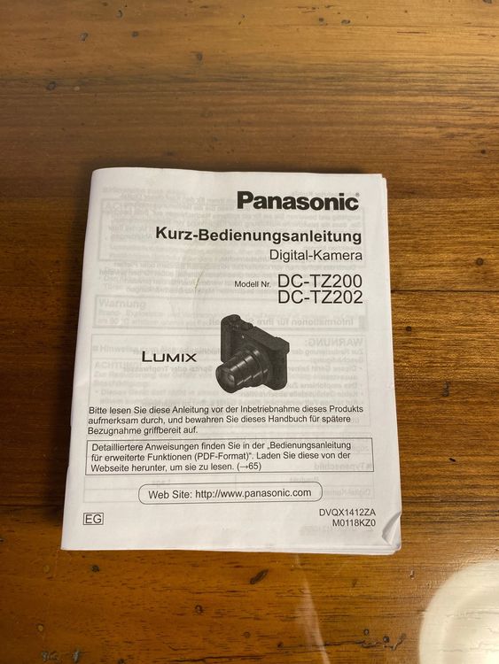 Panasonic Lumix DC-TZ202 | Kaufen auf Ricardo