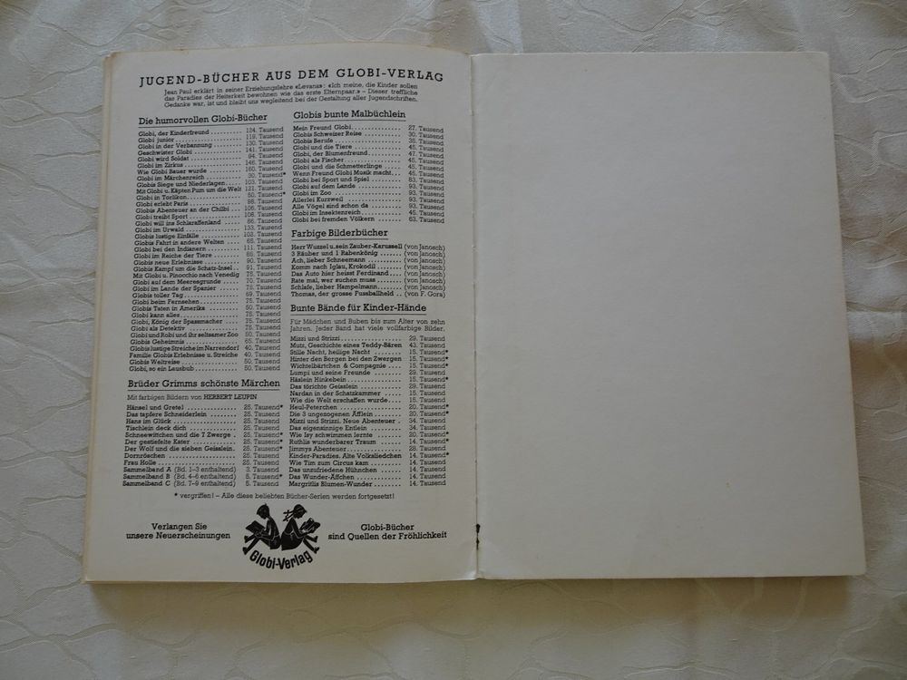 Globi in der Verbannung - Schöne, 7. Auflage 1971 - G259 (Gebraucht) in Küssnacht am Rigi für ...