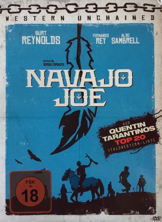 Navajo Joe - Burt Reynolds Navajo Native American - Corbucci (Gebraucht ...