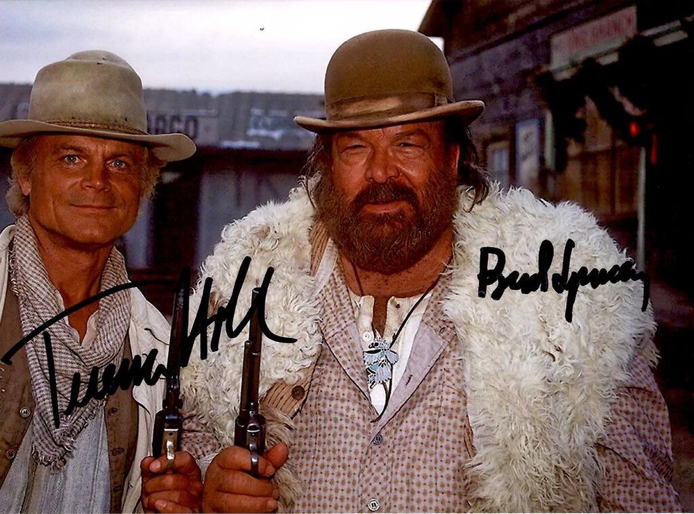 Bud SPENCER Terence HILL / TOP AUTOGRAMME (Gebraucht) in Egg b. Zürich ...