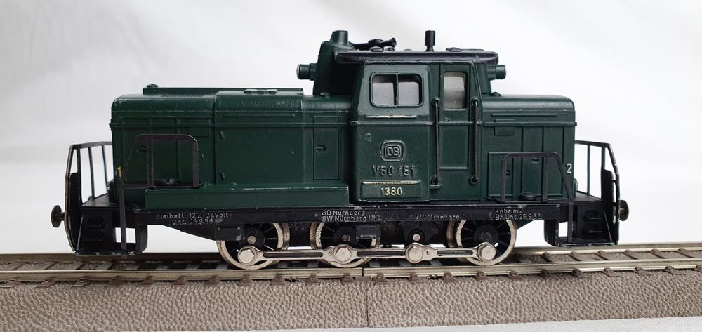 Fleischmann 1380F DB Diesellok BR V60 151 Gussgehäuse (Gebraucht) in ...