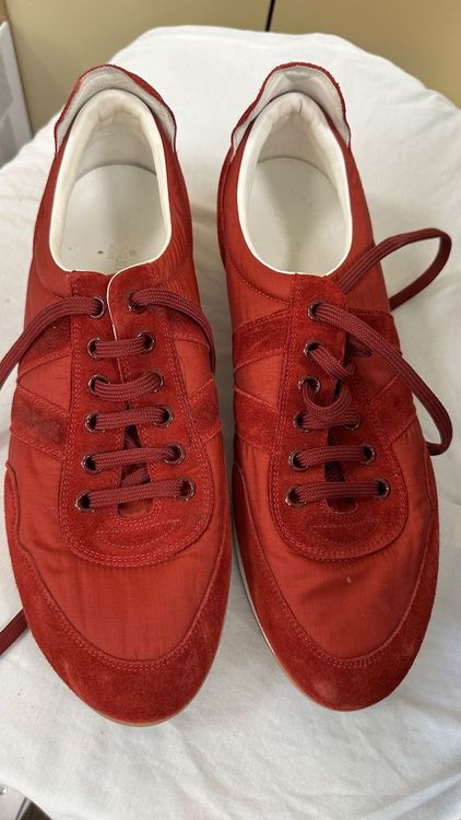 LOUIS VUITTON ORIGINAL Sneakers Rot Gr. 44.5 | Kaufen auf Ricardo