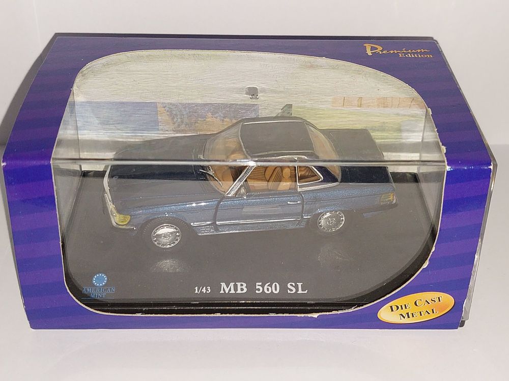 Mercedes 560 SL 1:43 American Mint | Kaufen auf Ricardo