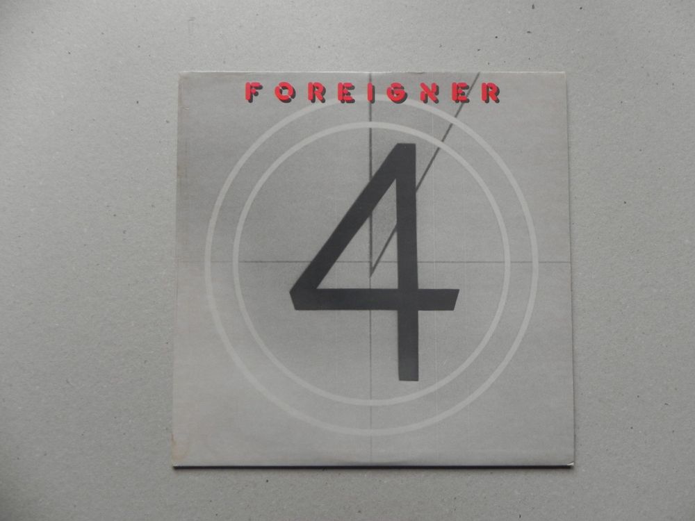 LP GB USA Hardrock Band Foreigner 1981 Album 4 | Kaufen auf Ricardo