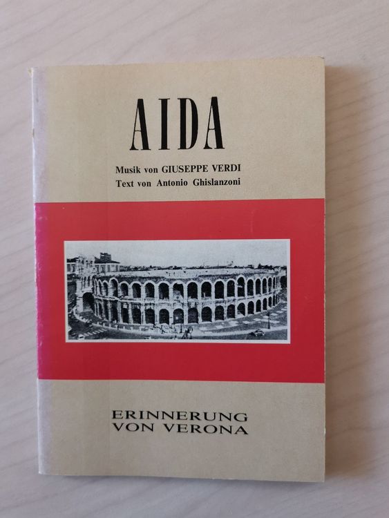 Aida (Libretto) von Giuseppe Verdi | Kaufen auf Ricardo