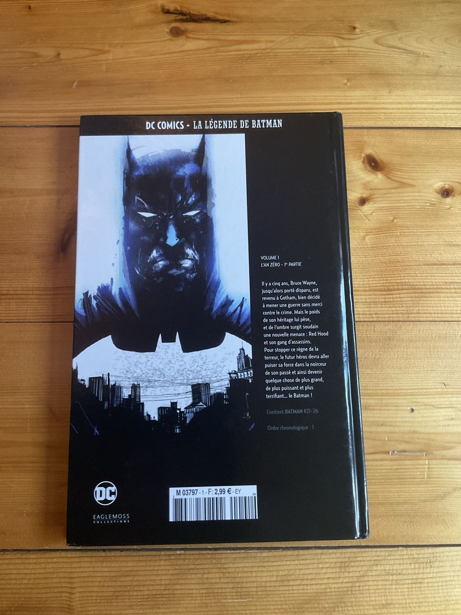 DC Comics La Légende de Batman - L'AN ZÉRO 1ère Partie (D'occasion) à ...