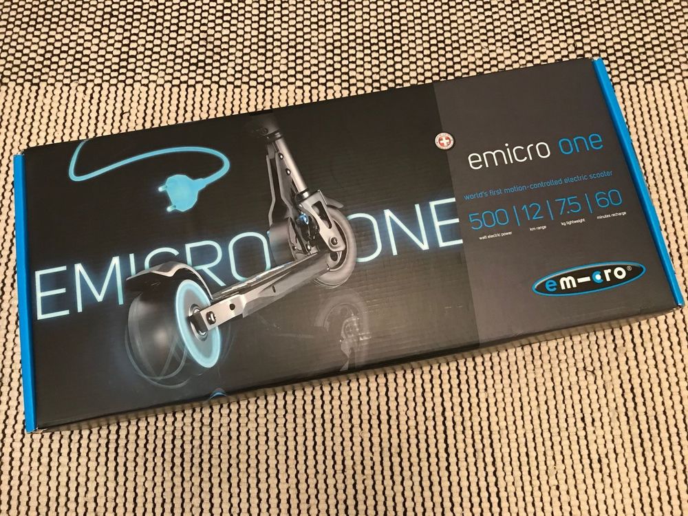 Trottinette électrique Emicro One X2 | Kaufen auf Ricardo