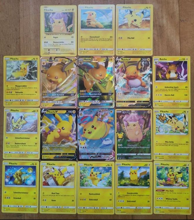 carte pokemon pikachu (Gebraucht) in Vacallo für CHF 20 – mit Lieferung ...