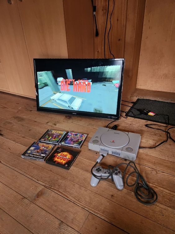 Playstation 1 SCPH-9002 (PAL) getestet & Controller ab 1 Fr. (Gebraucht ...