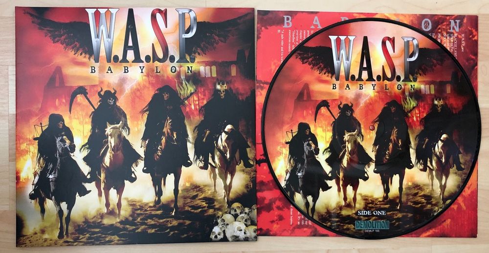 W.A.S.P. Babylon Picture Disc 1st RAR (Neu (gemäss Beschreibung)) in ...