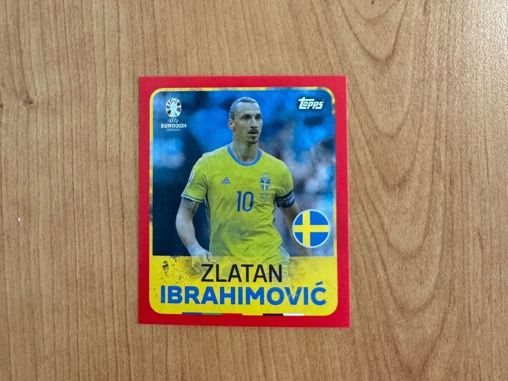 Zlatan Ibrahimovic LEG 10 EURO 2024 Deutschland TOPPS | Kaufen auf Ricardo