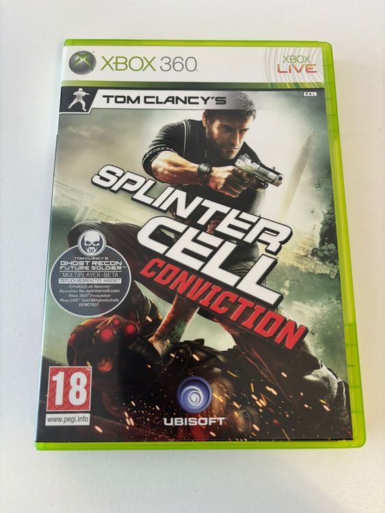 Tom Clancy's Splinter Cell Conviction (XBOX 360) (Gebraucht) in Herisau ...