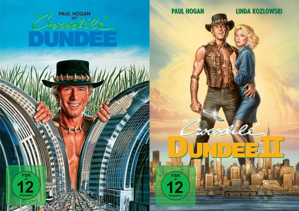 Crocodile Dundee 1&2 (1986/88) Paul Hogan/Kozlowski/80s-Kult (Gebraucht) in Volketswil für CHF ...