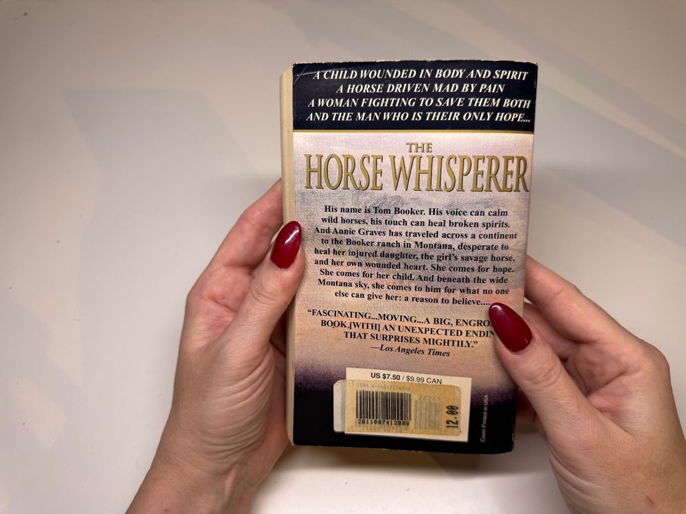 NOVEL: Nicholas Evans, The Horse Whisperer (Gebraucht) in Grosswangen ...