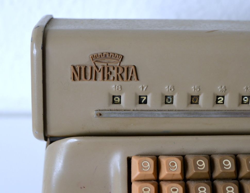 Sammlerstück Rechenmaschine 1958, "LAGOMARSINO NUMERIA 5301" (Gebraucht ...