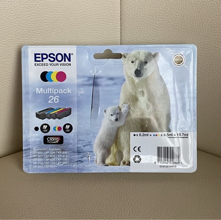 Epson 26 Multipack Druckerpatronen (Neu (gemäss Beschreibung)) in ...