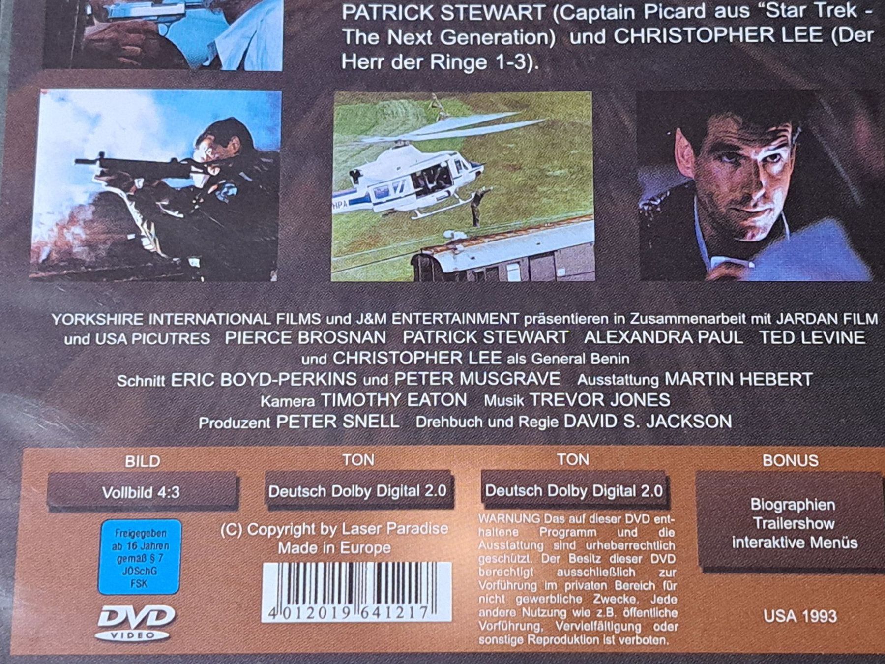 DVD Detonator mit Pierce Brosnan und Christopher Lee (Neu (gemäss ...
