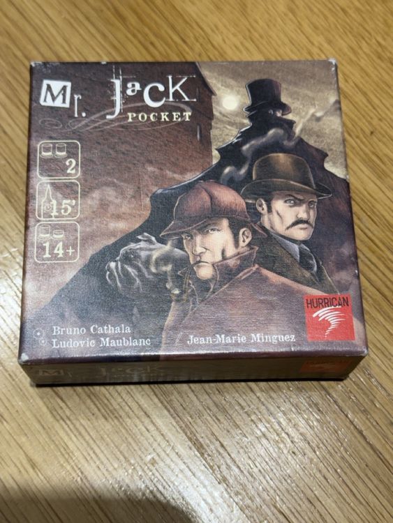 Mr. Jack Pocket: Spannendes Detektiv-Spiel für 2 Personen (Gebraucht ...