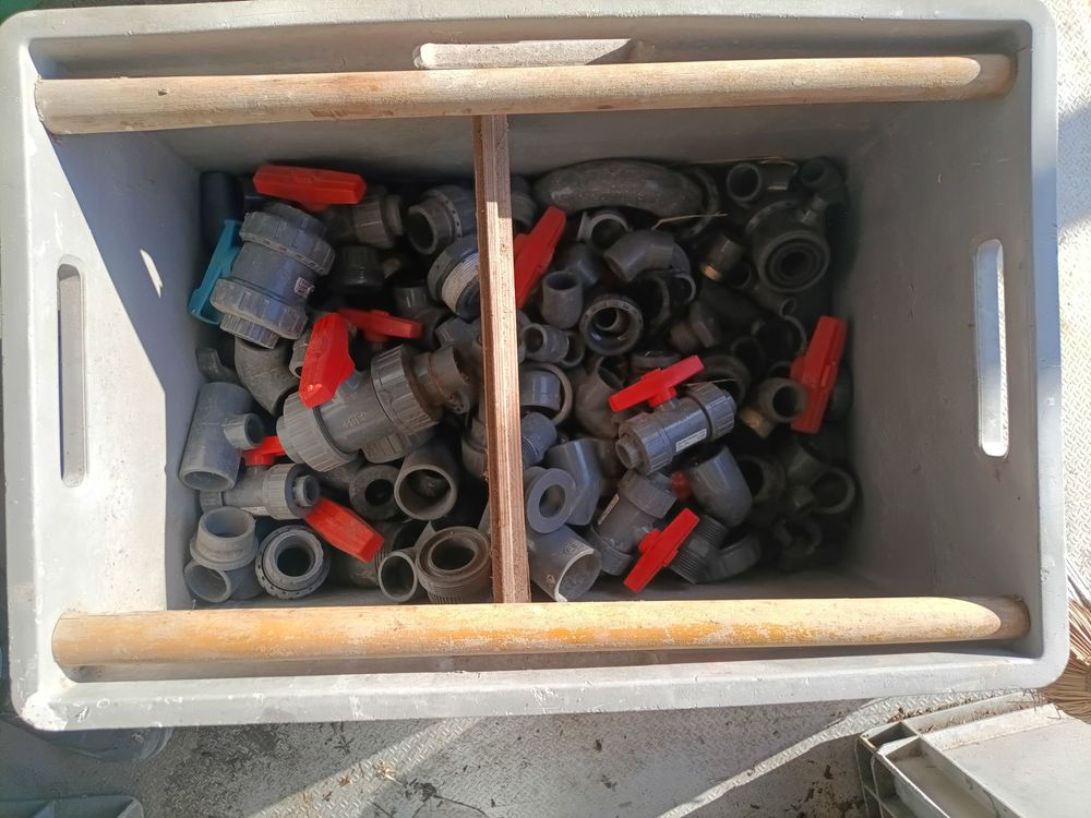 Grosse Posten PVC Fittings, Rohrverbinder, Top Zustand! (Neu (gemäss ...