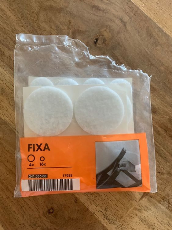 Ikea FIXA Filzgleiter für Möbel *** 8x gross & 16x klein (Neu (gemäss ...