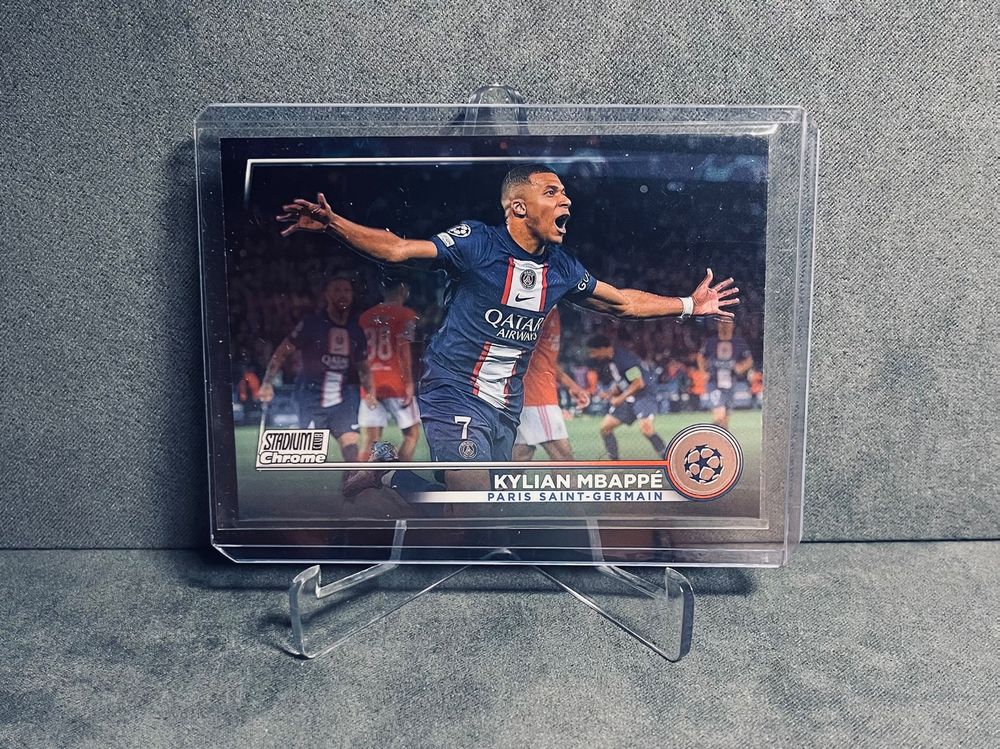 2022-23 Topps Stadium Chrome Kylian Mbappe PSG | Kaufen auf Ricardo