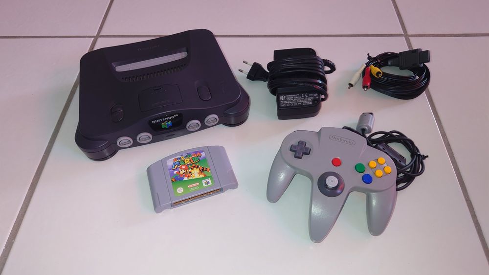 N64 Konsole mit Expansion Pak inkl. Super Mario 64 (Gebraucht) in ...